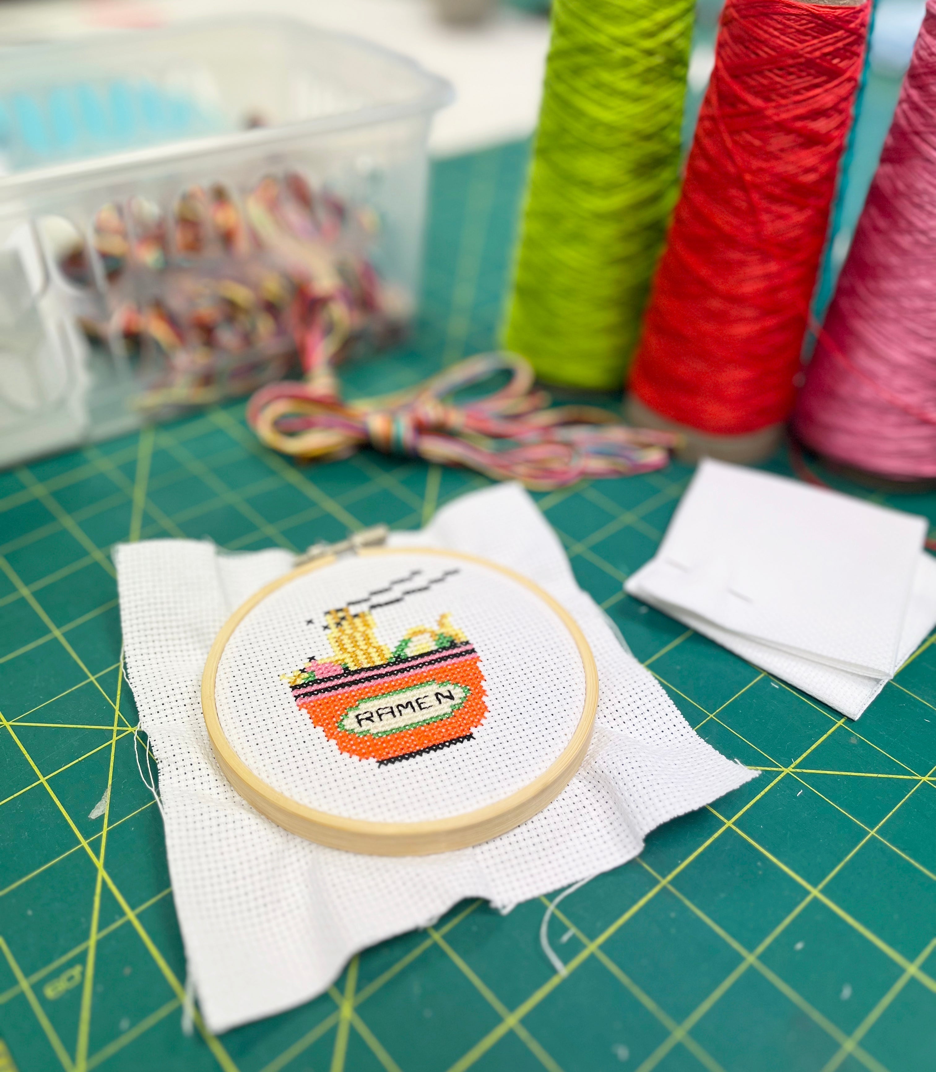 Fancy doing some secret sample stitching? – The Make Arcade